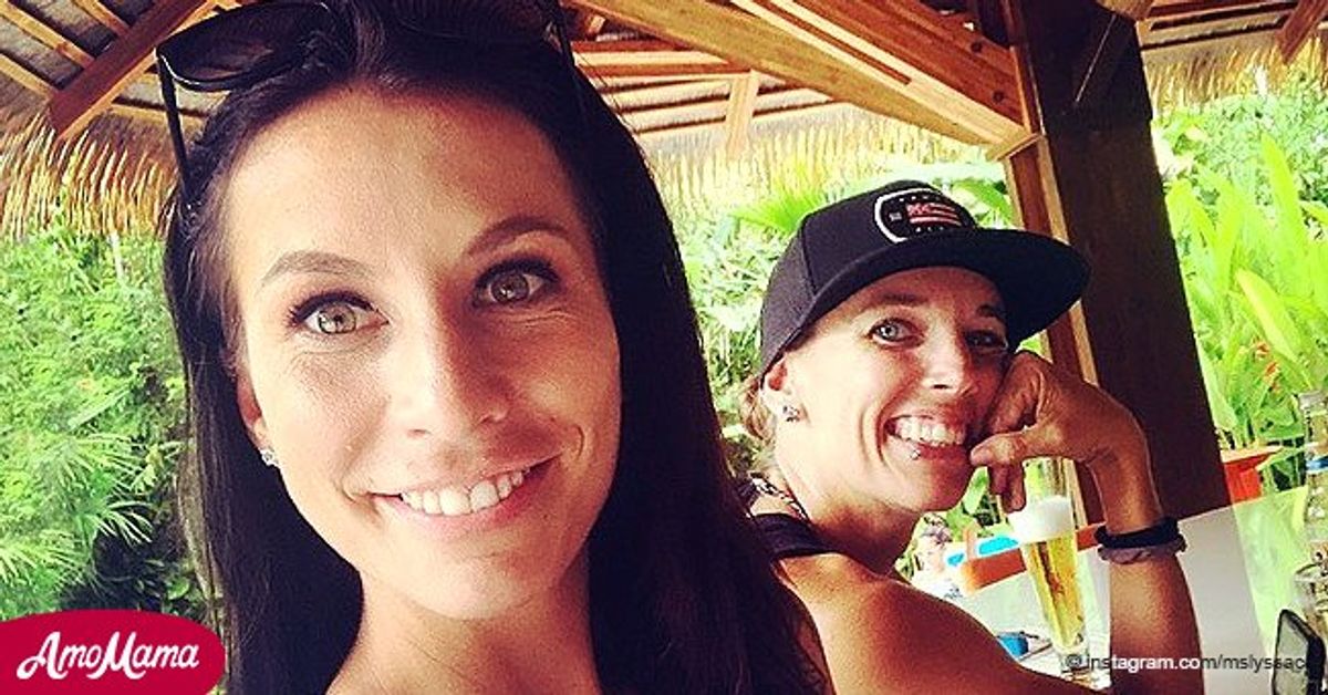 Baby Lyssa Chapman Celebrates Valentine's Day with Her Fiancée Leiana ...