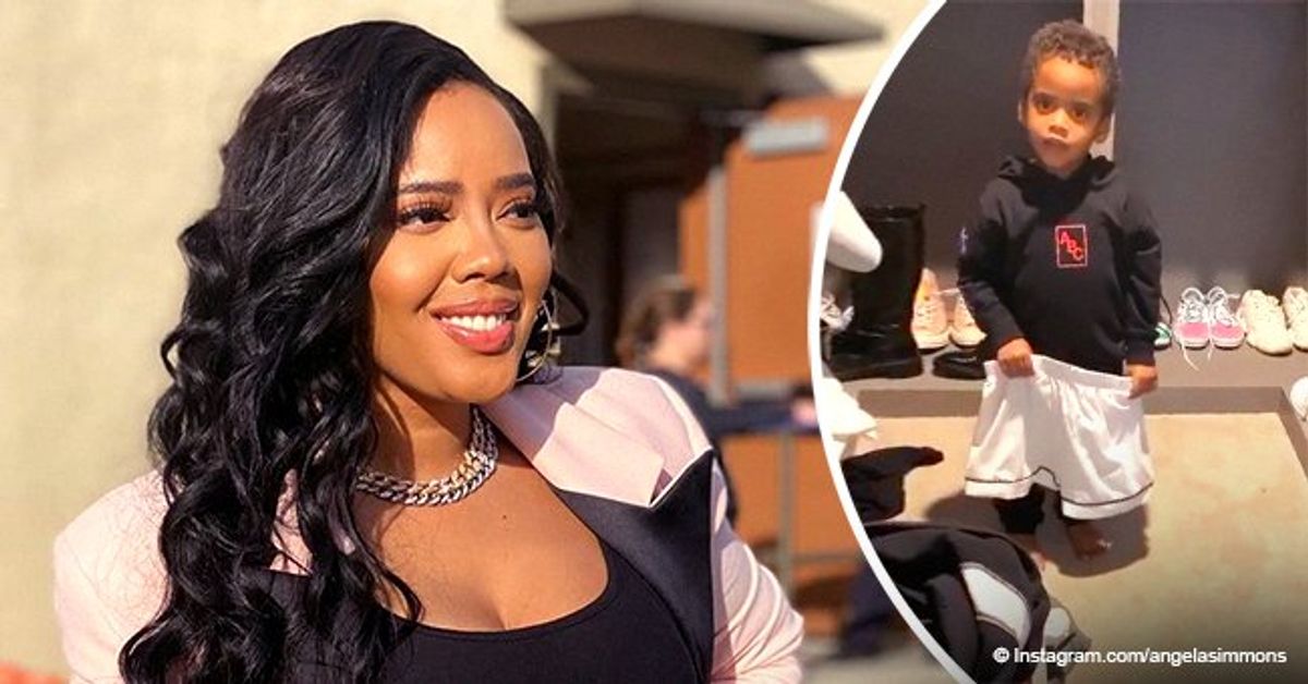 Rev Run's Daughter Angela Simmons Shares Adorable Video of Her Son ...
