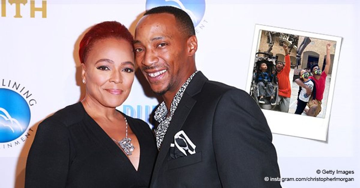 Kim Fields' Husband Shares a Recent & Old Photo of Their Sons Showing ...