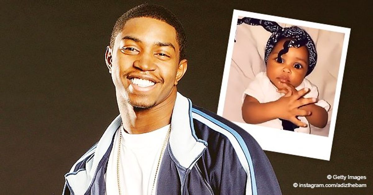 See Lil Scrappy's Baby Xylo's Big Eyes as She Lays Dressed in a White ...