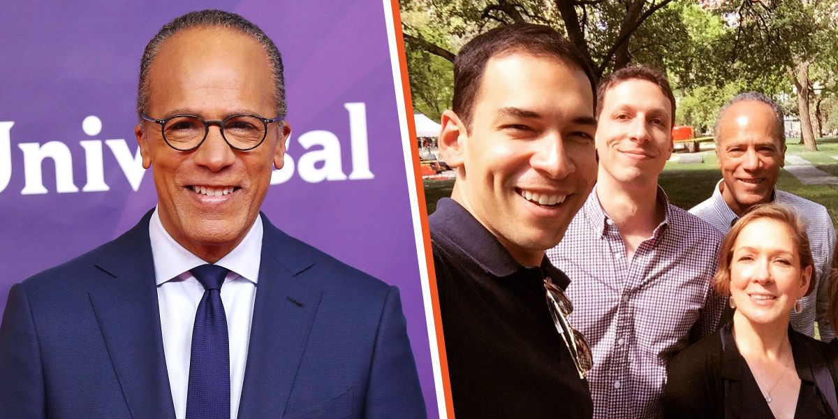 NBC's Lester Holt's Kids with Wife of 40 Years Are 'Terrific,' 'Good ...