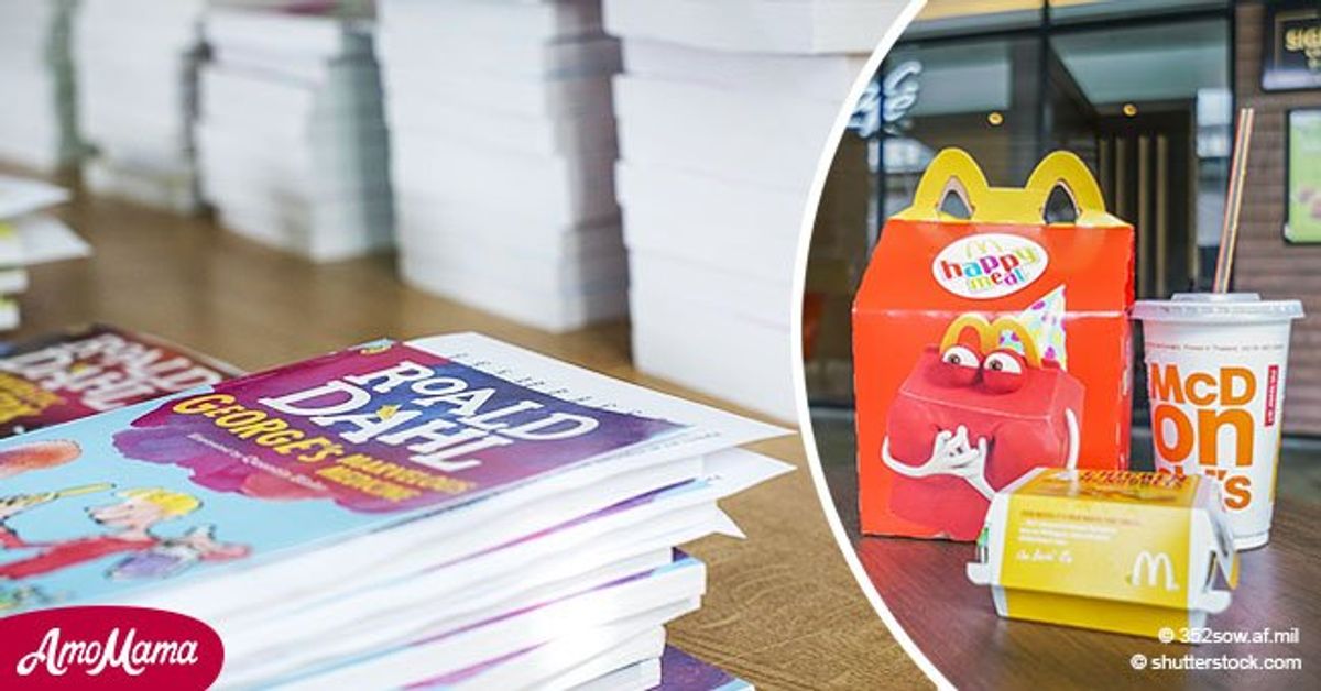 McDonald's replaces Happy Meal toys with books to encourage children to ...