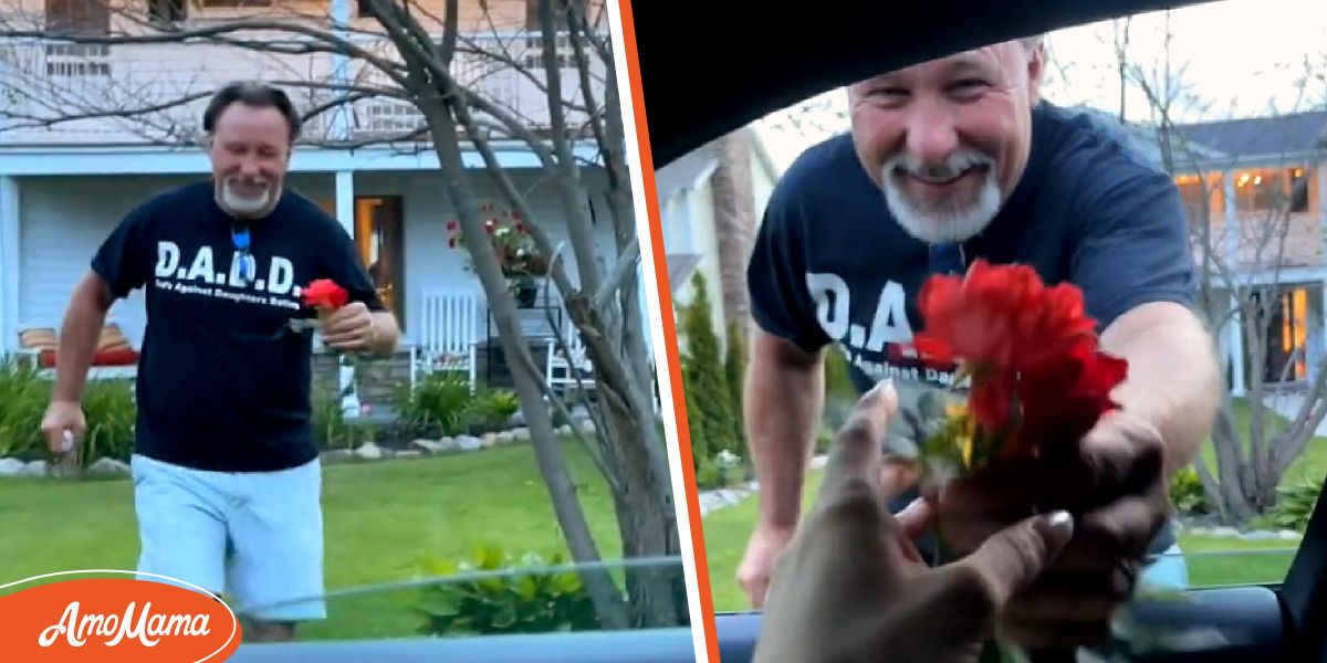 Loving Michigan Dad Never Lets Daughter Leave without a Fresh Rose He ...
