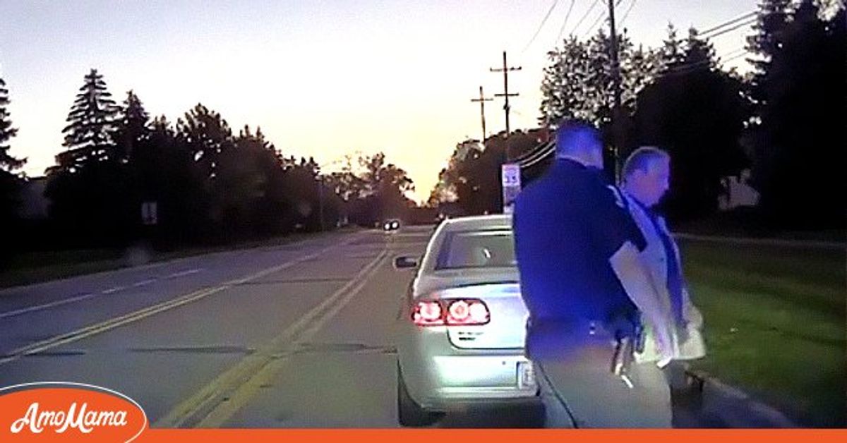 Police Officer Pulls over 79-Year-Old Man for Speeding When He Suddenly ...