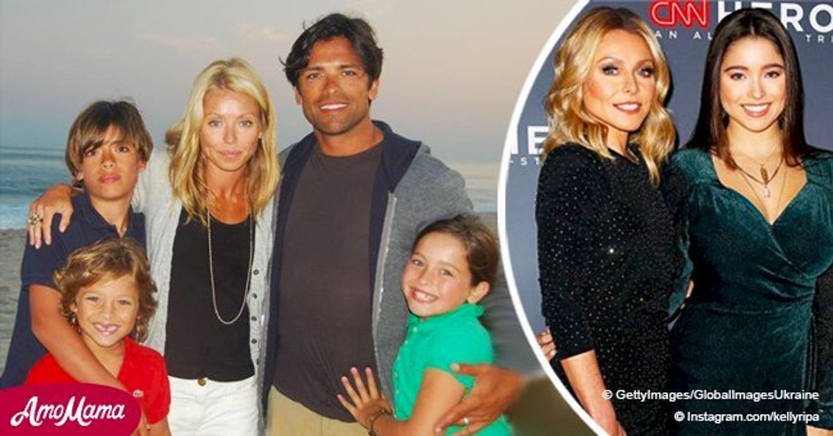 Kelly Ripa's daughter, 17, makes a rare red carpet appearance with mom ...