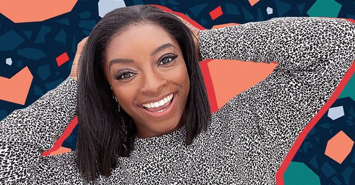 Fans Stunned by Simone Biles' Toned Abs & Neckline in Elegant Outfits ...