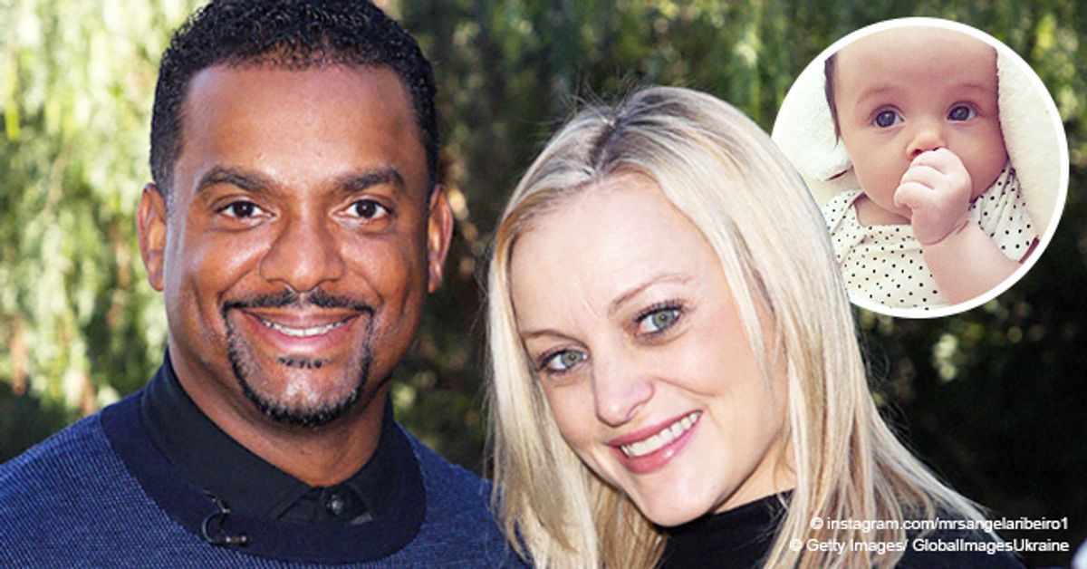 Alfonso Ribeiro's Newborn Daughter Melts Hearts with Her Blue Eyes in ...