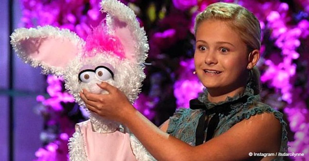 Darci Lynne brilliantly performed the national anthem, showing off her ...