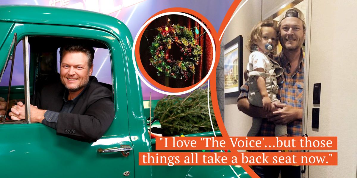 Blake Shelton Prepares for Christmas with Family Just after ...