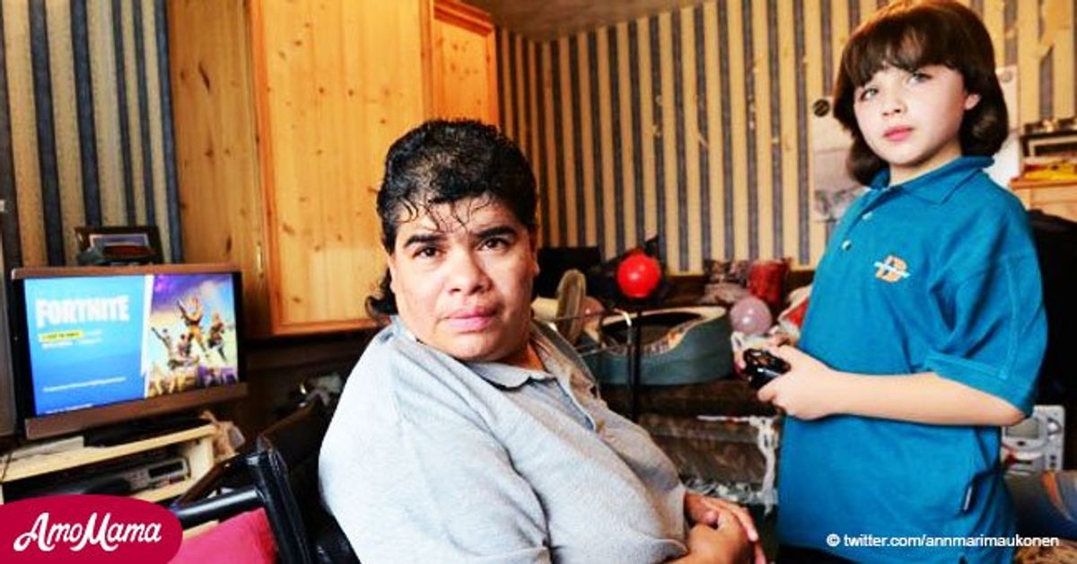 Disabled single mother left penniless after 10-year old son spent ...