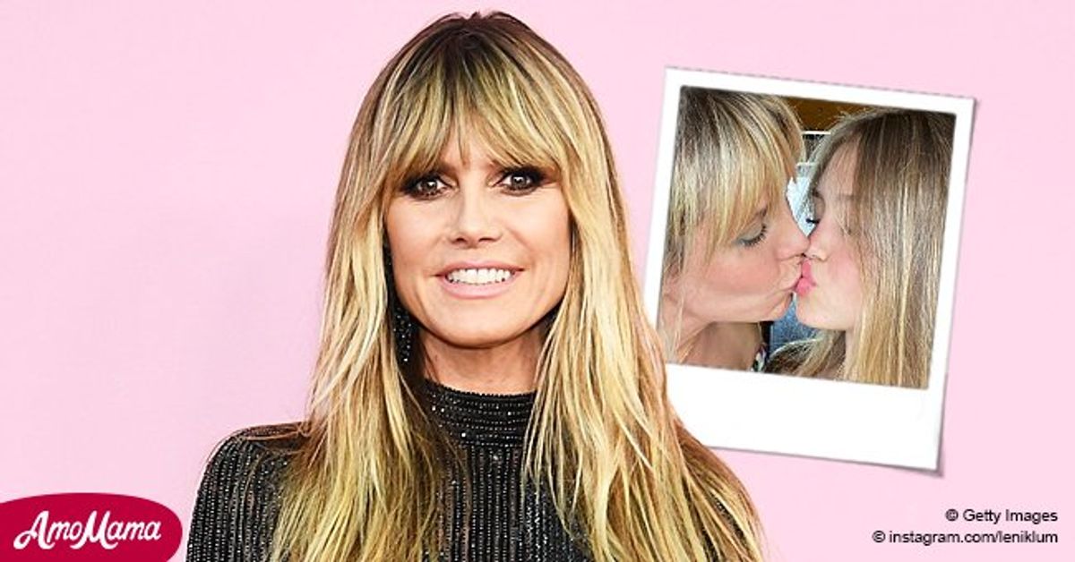 Heidi Klum, 47, and Her Daughter Leni, 16, Look like Twins While ...