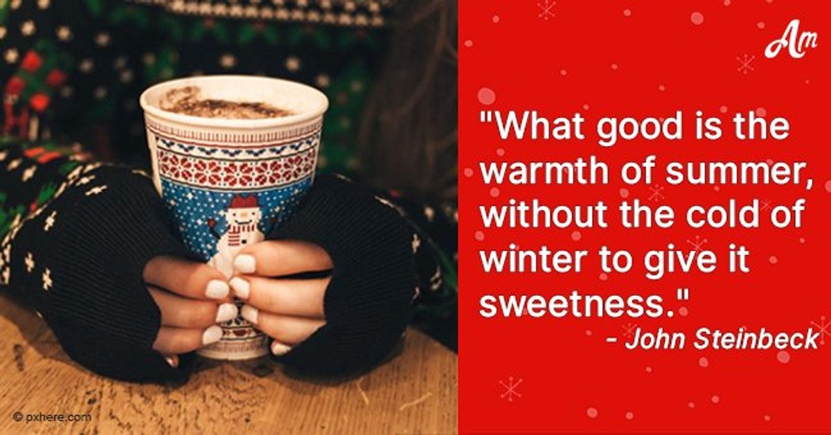 15+ heartwarming quotes about the coming winter season