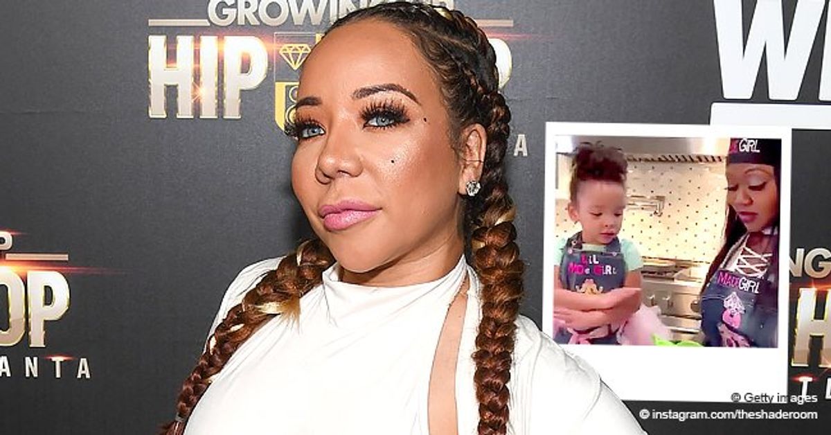 Tiny Harris' Youngest Daughter Heiress Sings Her Mom's Song While ...