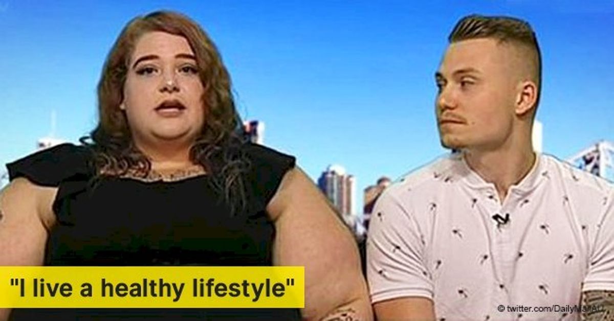 Obese mom insists she's 'healthy' after gaining 76kg to please 'feeder ...