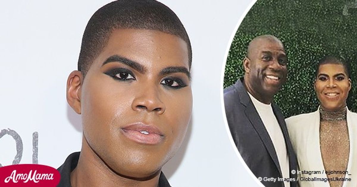 NBA legend Magic Johnson’s son appears in public wearing figure-hugging ...