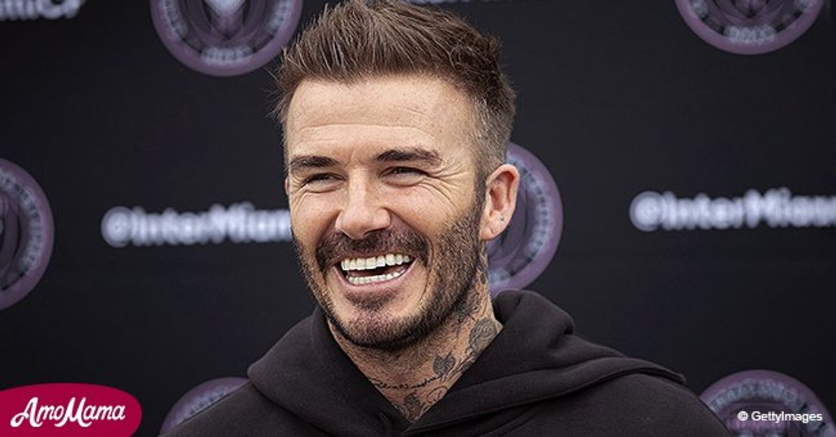 Check Out These Handsome Photos of David Beckham Taken 15 Years Apart