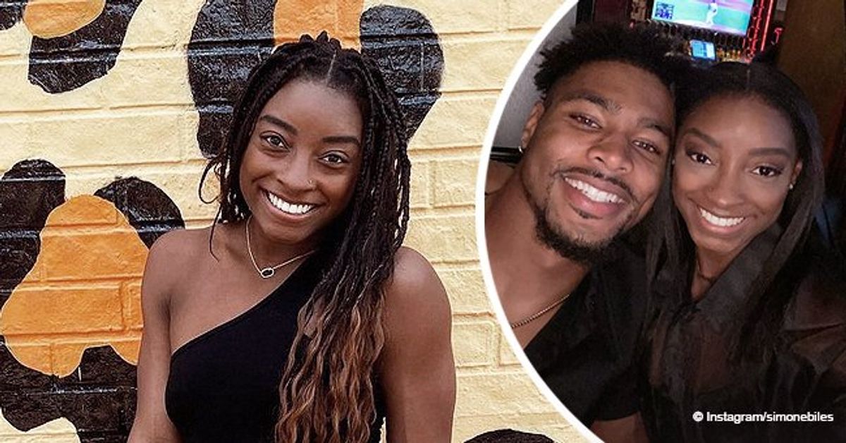Simone Biles & Boyfriend Jonathan Owens Leave Flirty Notes on Photo of ...