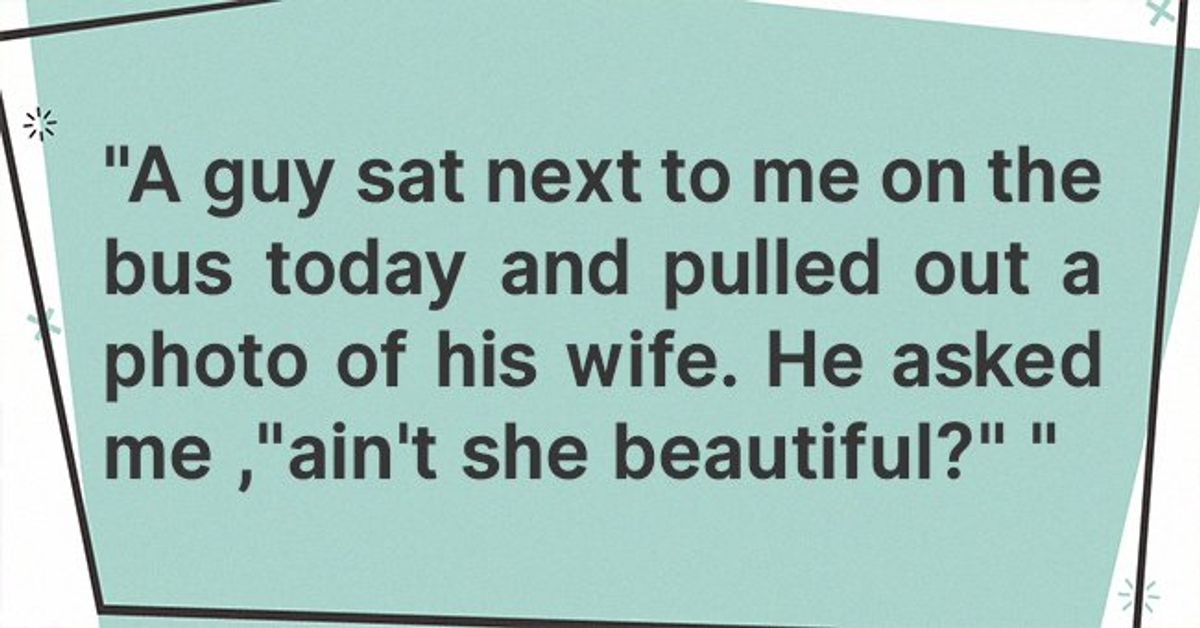 Daily Joke: A Man Rides a Bus When Another Man Comes and Sits Next to Him
