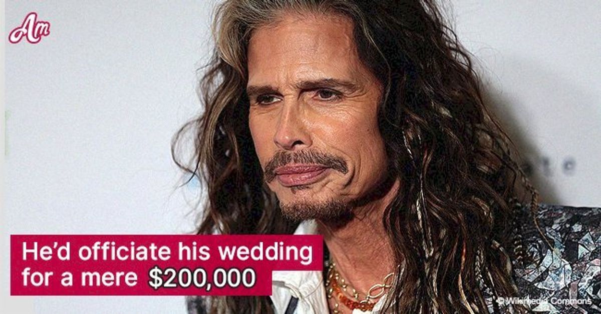 Steven Tyler is an ordained minister now and he will marry someone for ...