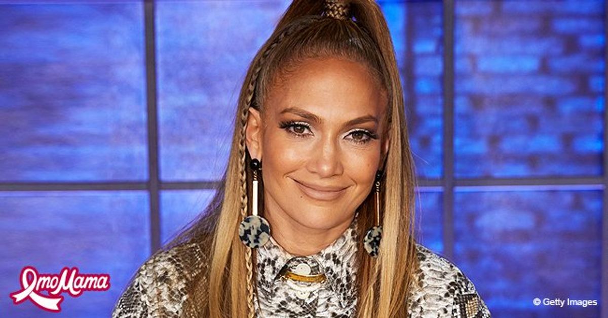 J-Lo Shows off Toned Body in a White Outfit to Promote Her Billboard ...