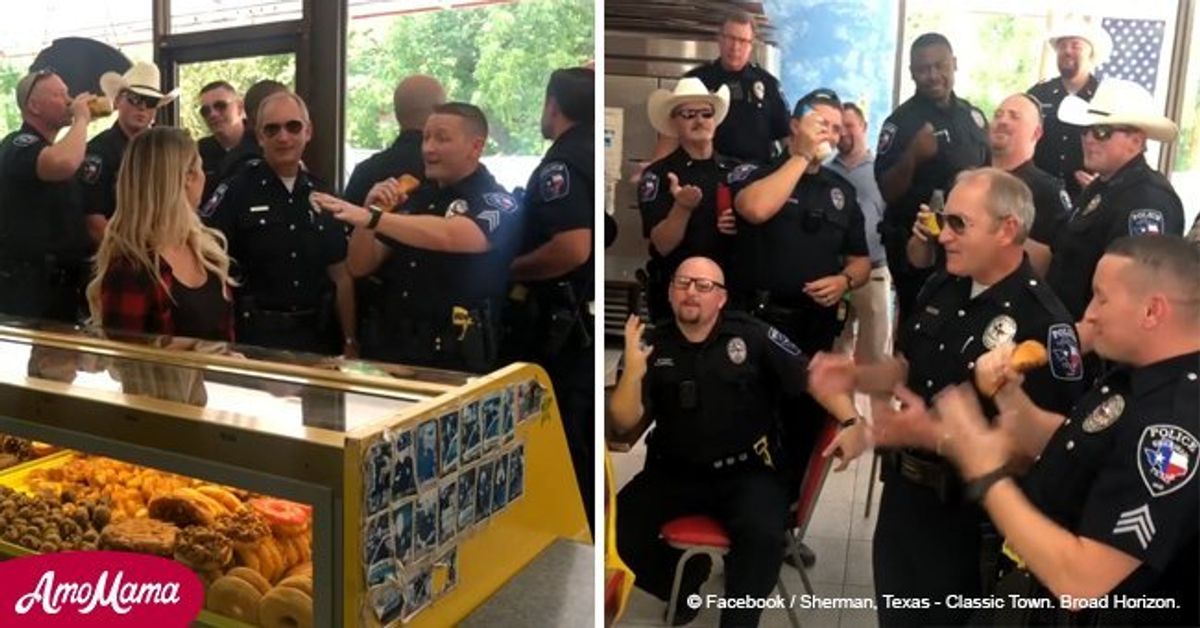 Police Department show off their singing skills in hilarious 'lip sync ...