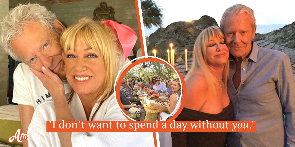 Suzanne Somers & Spouse of 45 Years Who Have a Family of 18 Still Hold ...