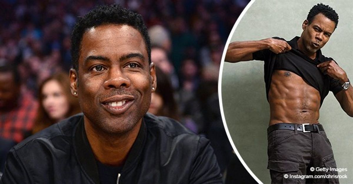 Check Out Chris Rock Flashing His Chiseled Abs at 55 in a Stunning ...