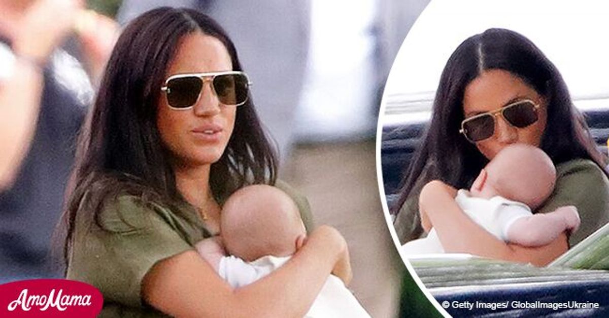 Meghan Markle Spotted Kissing Archie during a Public Appearance at ...