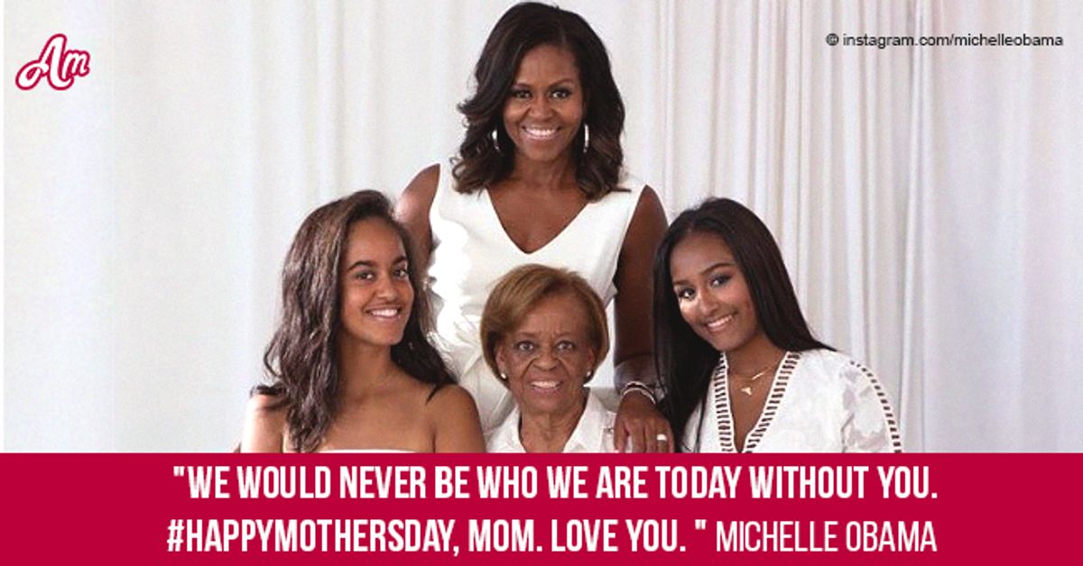 Michelle Obama Celebrates Mother's Day with a Tribute to Her Mother (Photo)