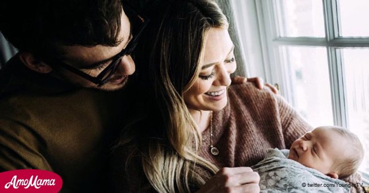 American actress Hilary Duff gives birth to her second child with an ...