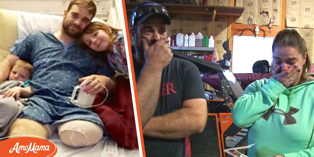 Dad Can’t Provide for Family after Losing Leg Building House for Them ...