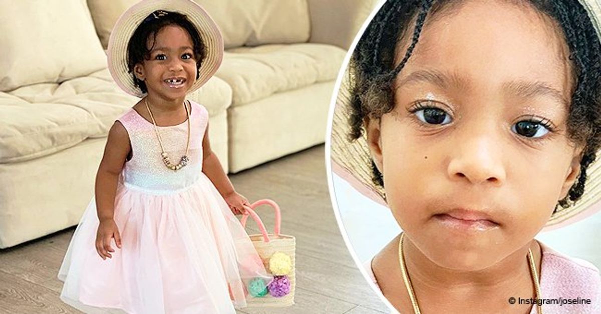 Joseline Hernandez's daughter looks adorable in pink dress and glittery ...