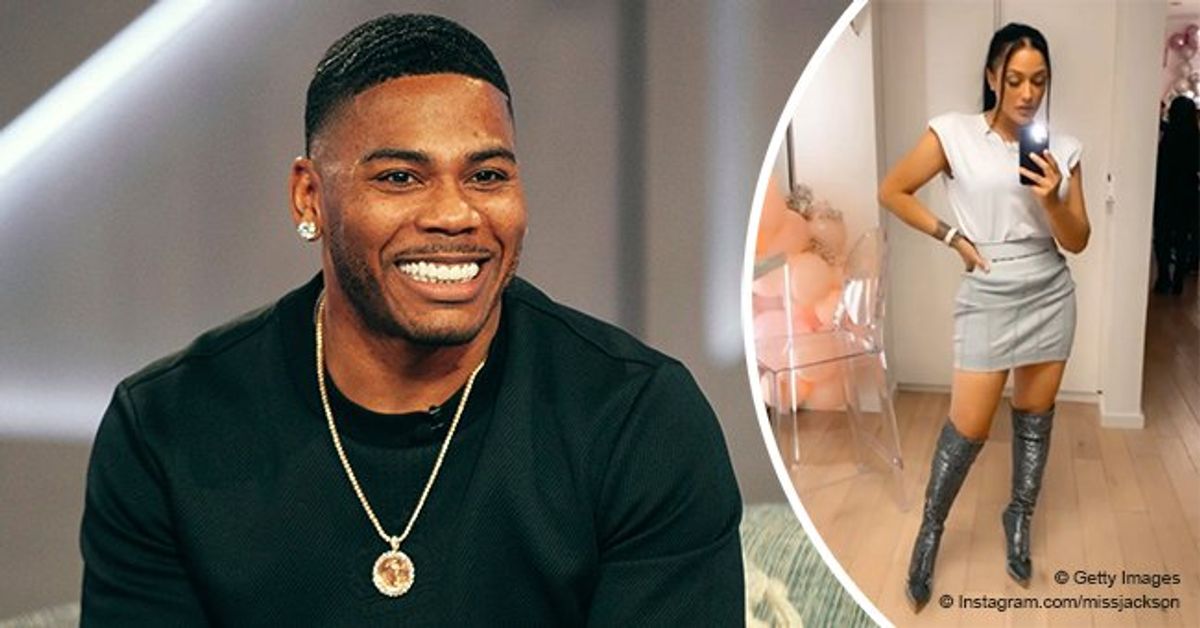 Nelly's Girlfriend Shantel Jackson Shows off Slim Legs & Curves in a ...