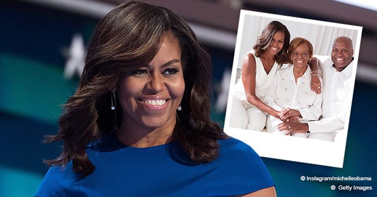 Michelle Obama Opens up about Her Parents & Childhood as She Poses with ...