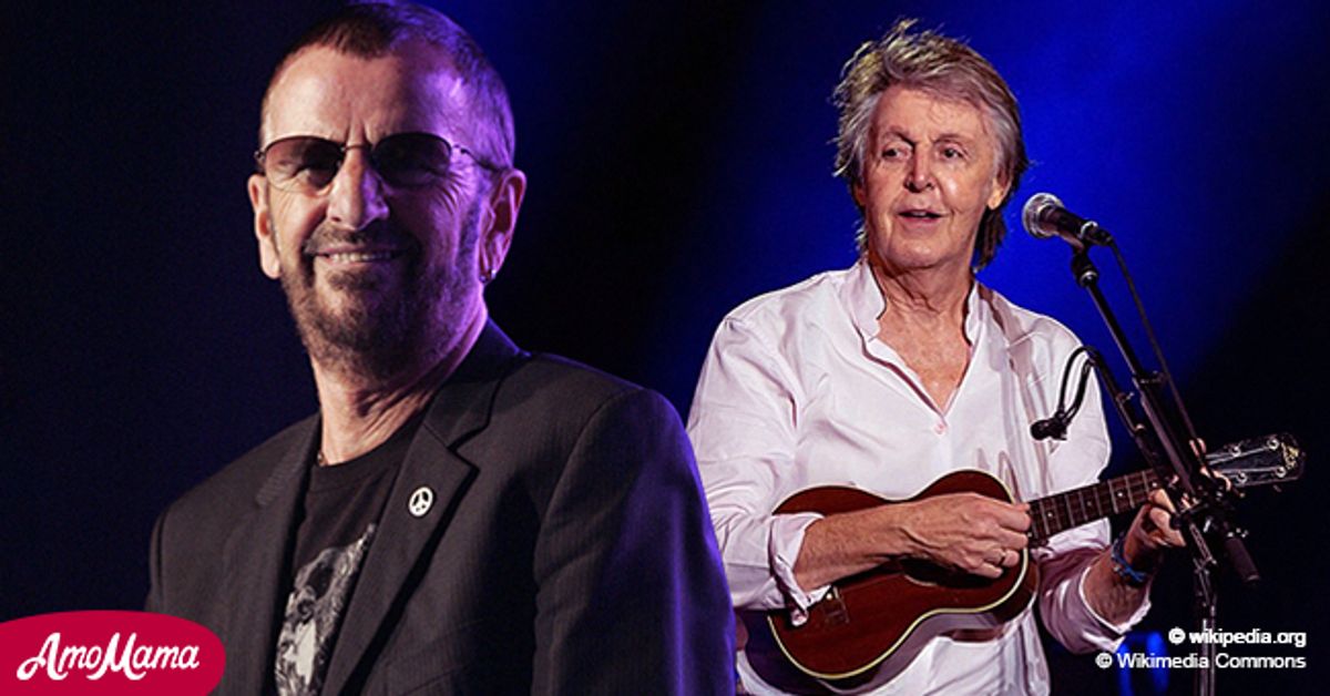 Former Beatles Paul Mccartney and Ringo Starr Reunite at Los Angeles ...
