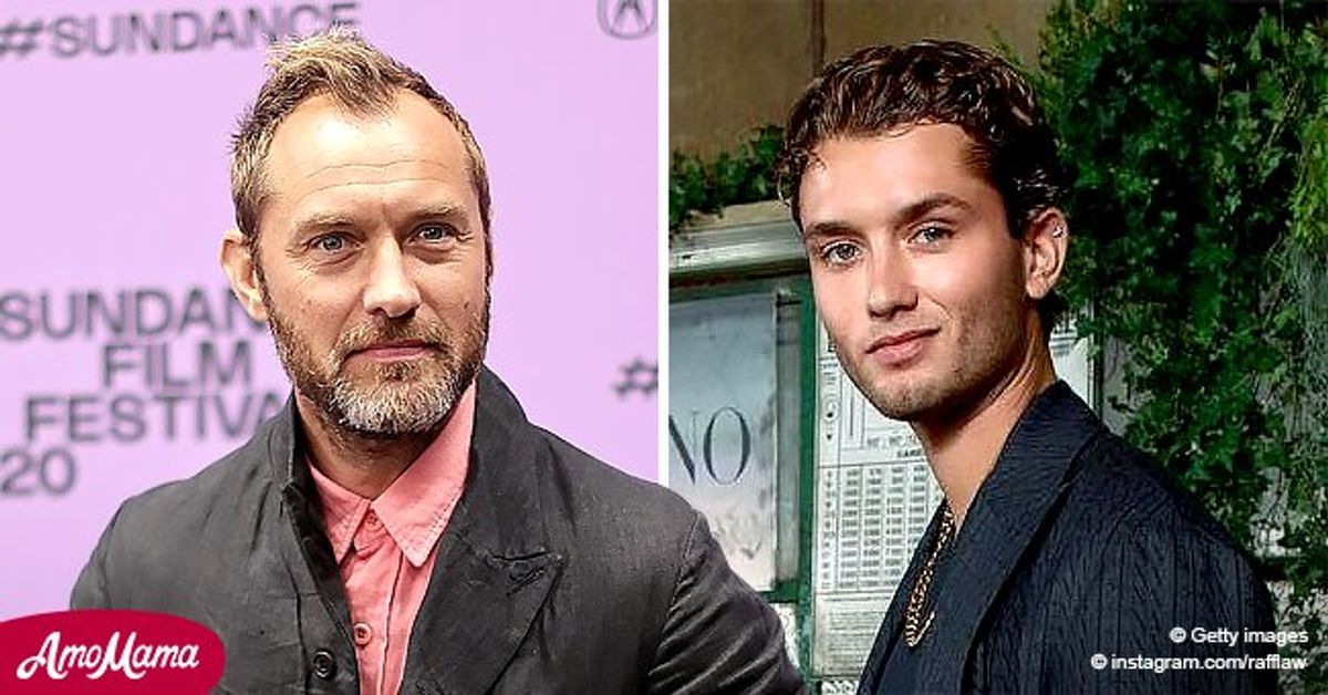 Jude Law, 47, Has Grown-up Son Rafferty, Who Is His Spitting Image & Is ...