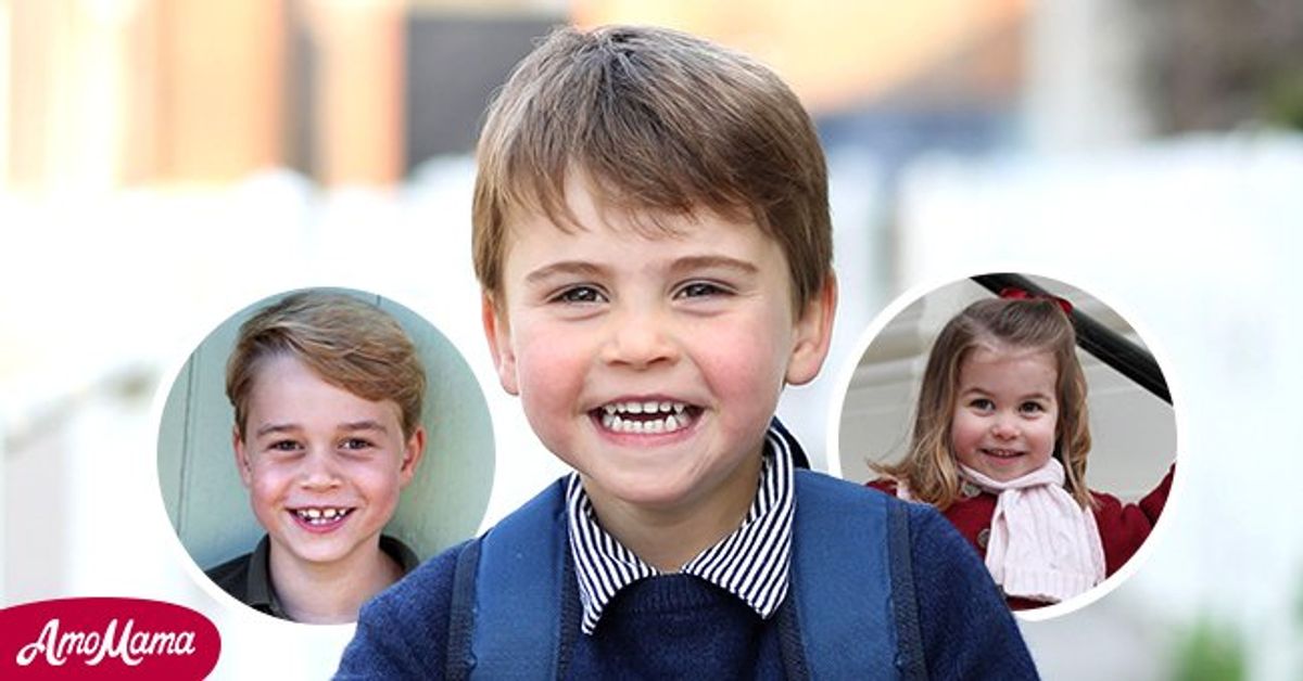 See Prince Louis' 1st Day at Nursery Photo Compared with Siblings ...