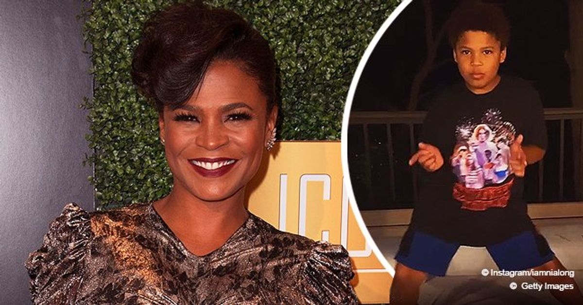 'Soul Food' Star Nia Long's Son Kez Dances on Bed in a Cute Video