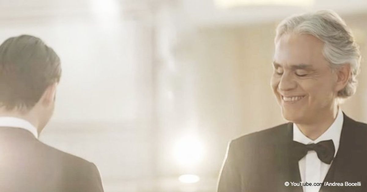 World-famous and blind, Andrea Bocelli and son Matteo’s stunning new ...