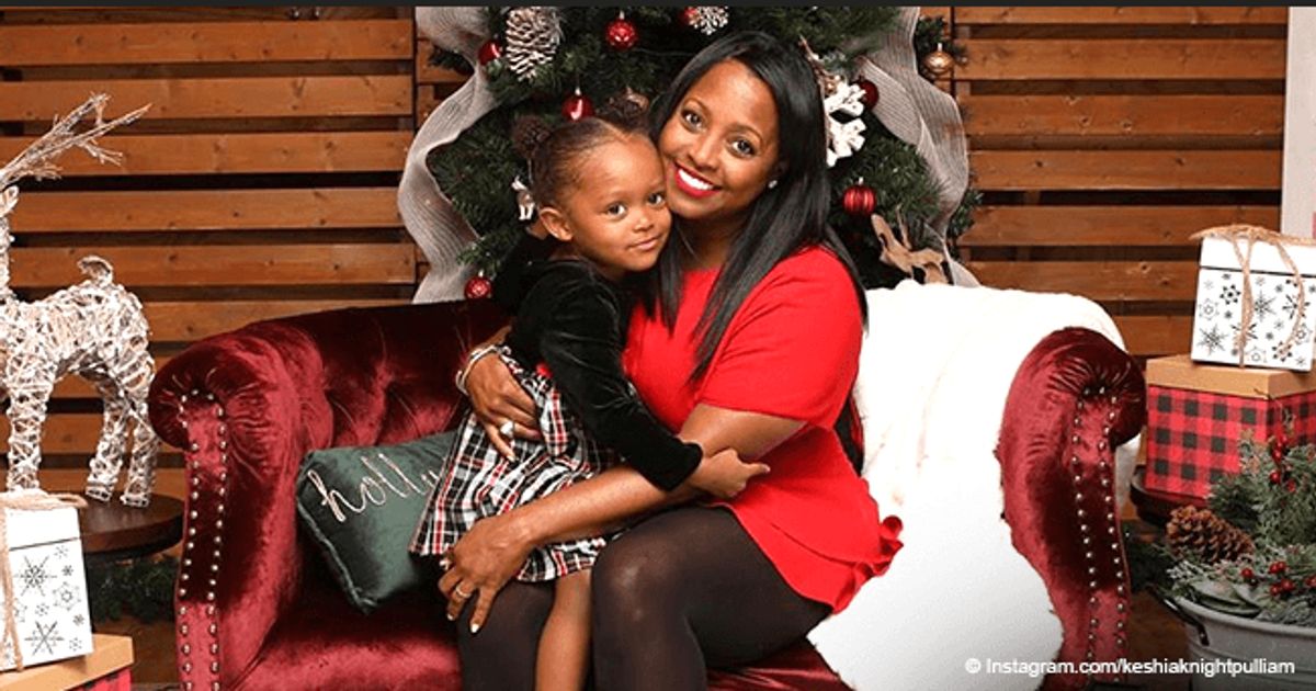 Keshia Knight Pulliam from 'The Cosby Show' and Daughter Ella Pose for ...