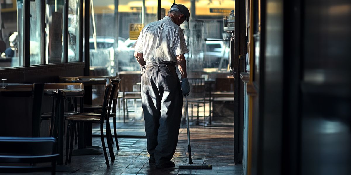 Entitled Man Mocked an Elderly Janitor – I Was about to Stand Up for ...