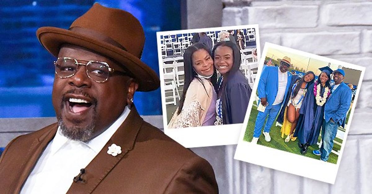 Cedric the Entertainer & His Family Pose During Younger Daughter Lucky ...