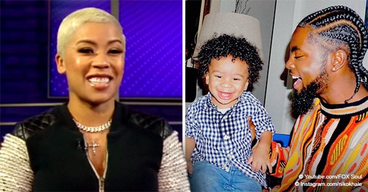 Keyshia Cole's Son Tobias Flashes Cute Smile in Checkered Shirt & Jeans ...