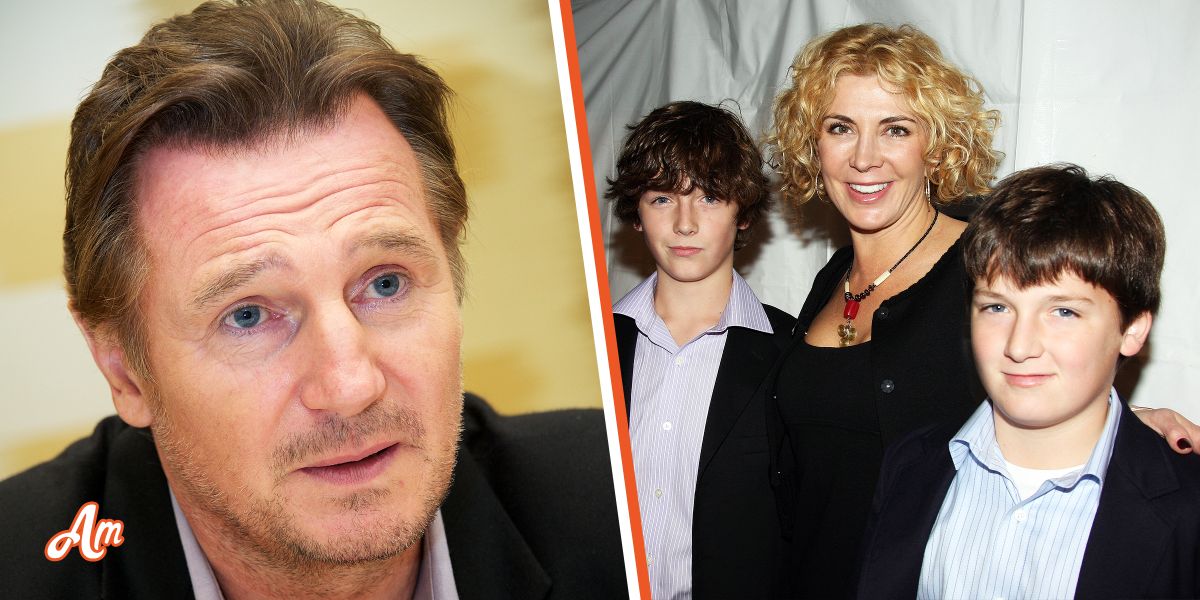 Widowed Liam Neeson Put Everything Aside & Dedicated Life to Sons - He ...