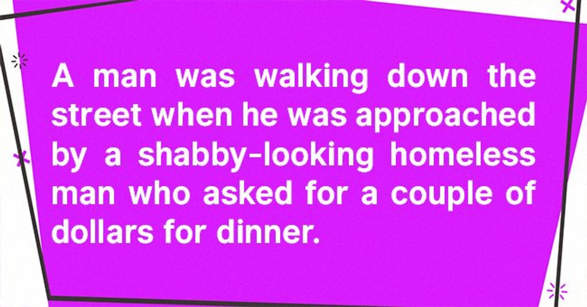 Daily Joke: A Generous Man Meets a Beggar on the Street