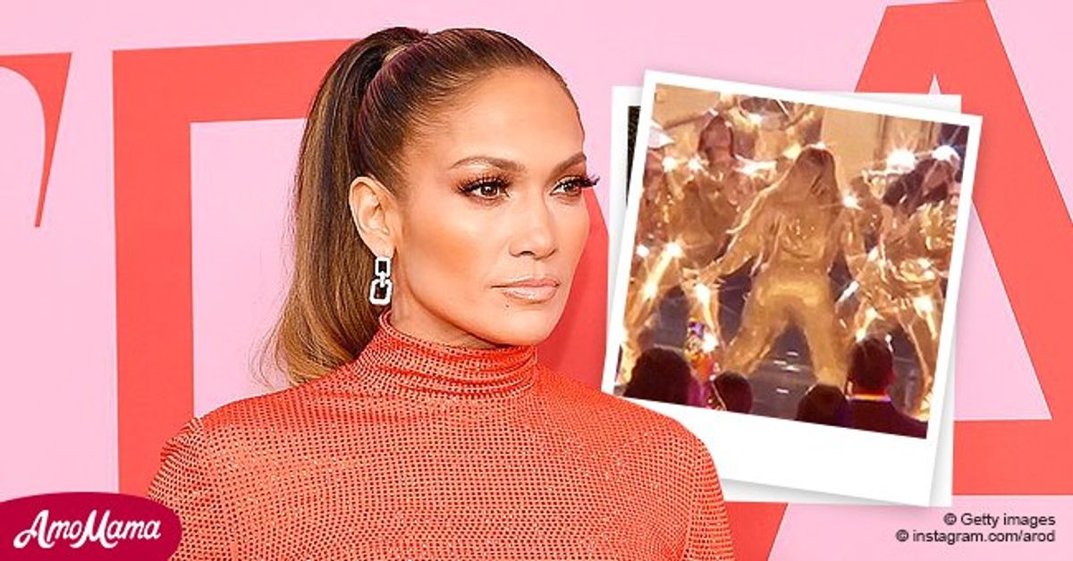 J-Lo Shows off Incredible Booty Shaking Skills and Glittering Suit in ...