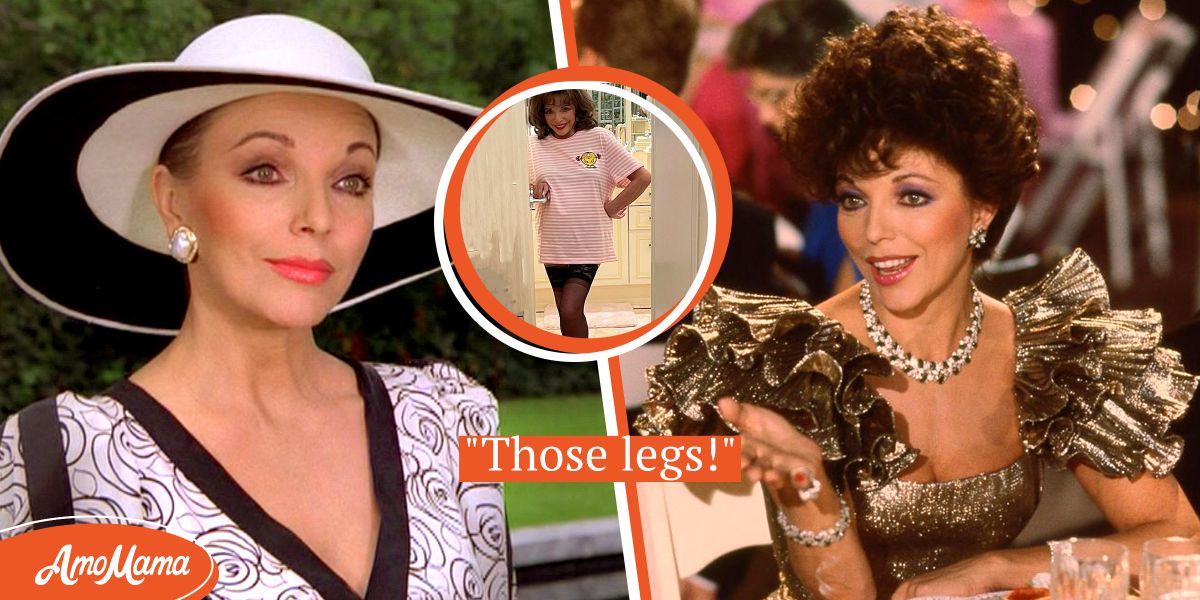 'Those Legs!': Joan Collins, 89, Reveals Slim Legs in Bedroom While ...