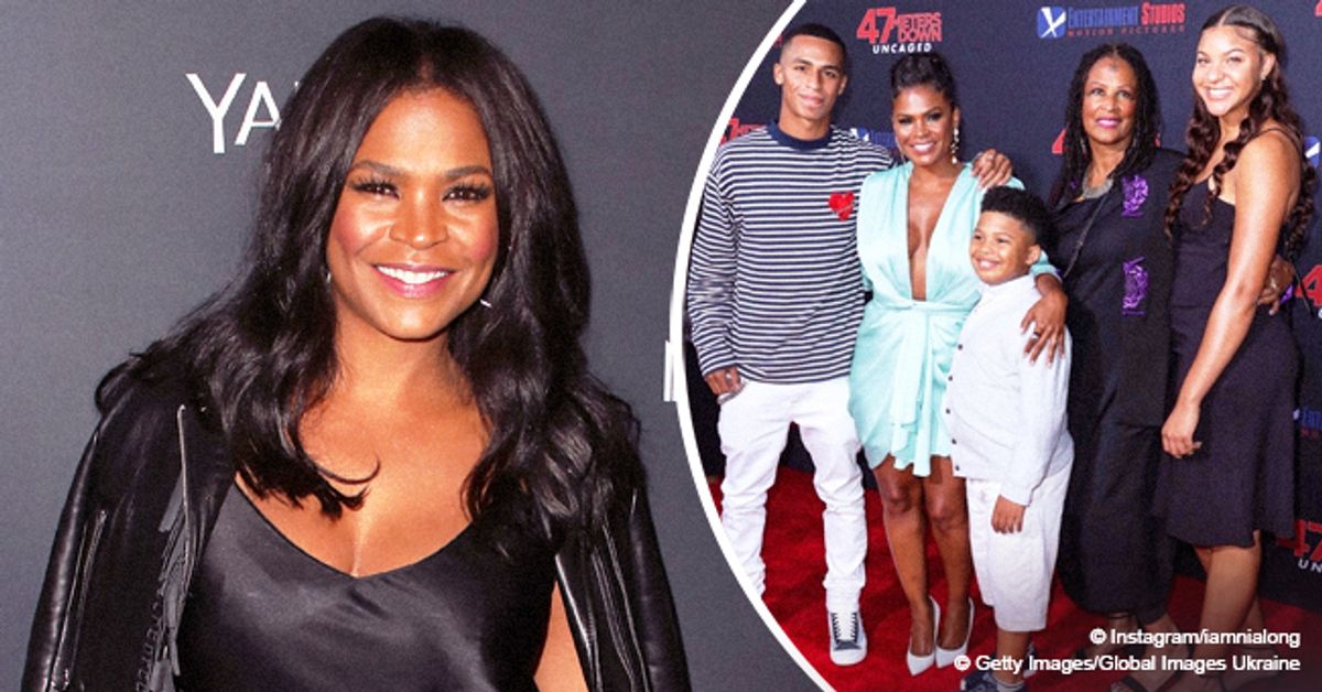 Glammed up Nia Long Arrives at '47 Meters Down: Uncaged' Premiere with ...