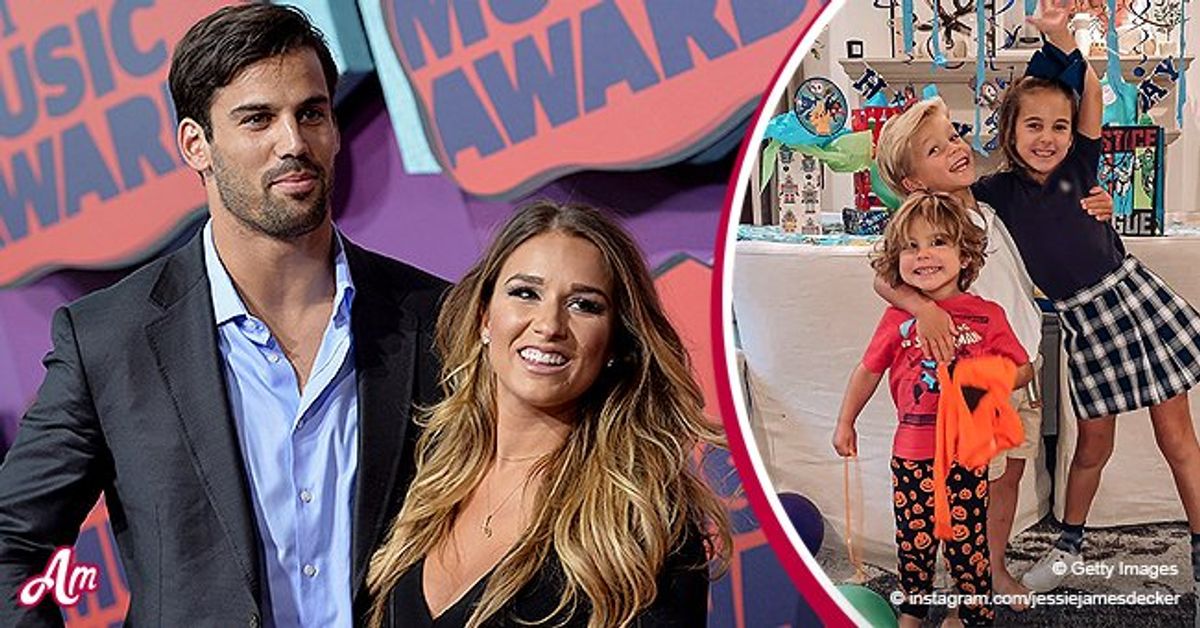 Jessie James Decker and Handsome Spouse Eric Decker Have 3 Sweet Kids ...