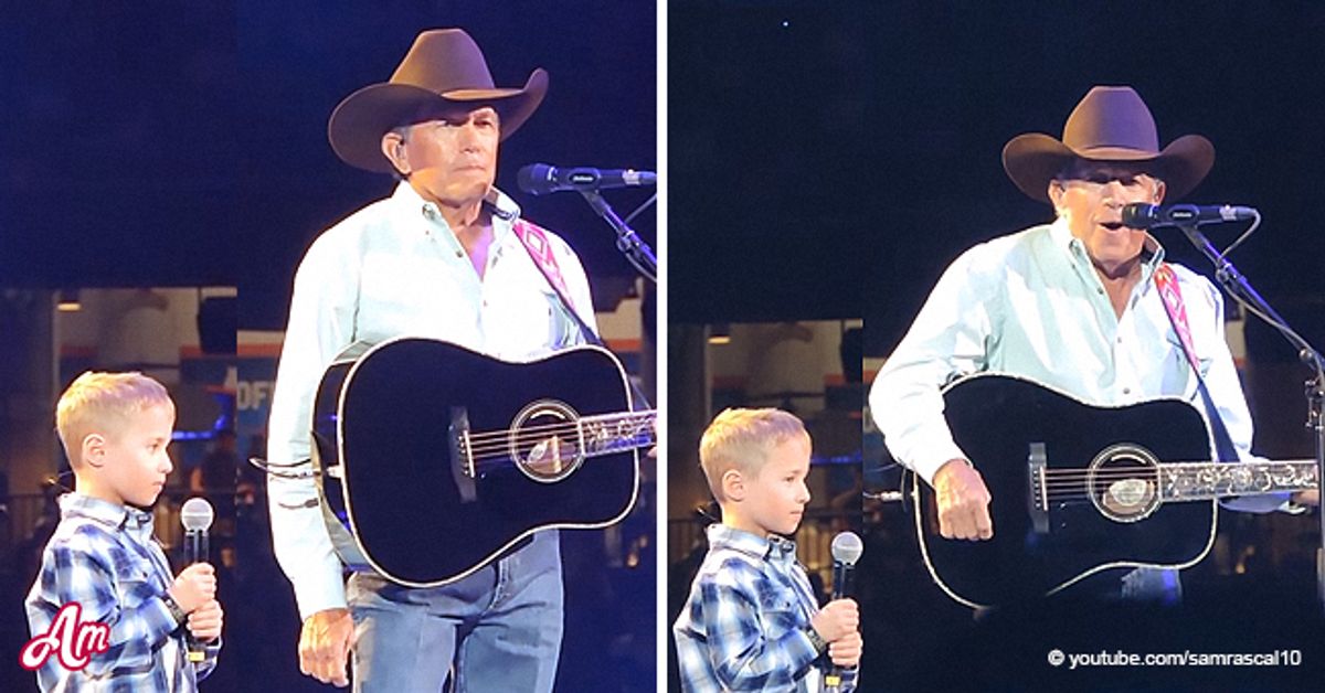 George Strait's Little Grandson Steals the Show during His Legendary ...